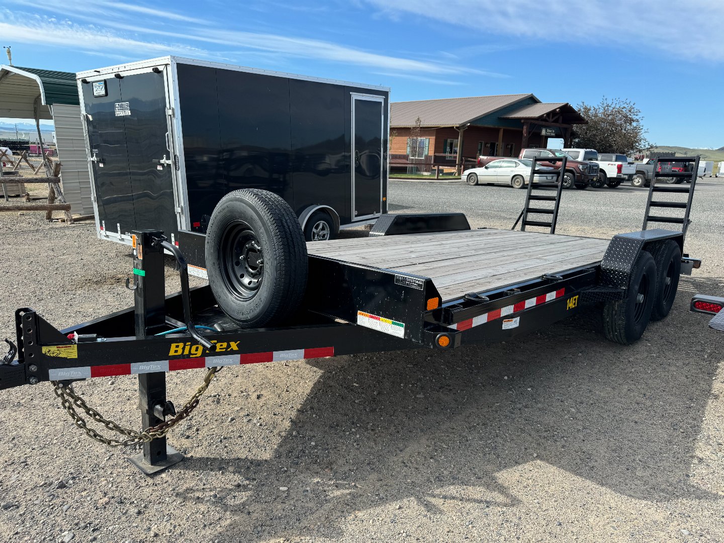 New 2024 Titan Trailer 20+3 LO-GLIDE GN Equipment Trailer | Three Forks ...