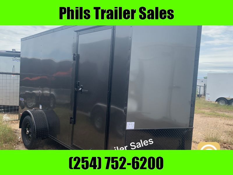 New 2025 CONTINENTAL CARGO NEW 6X10 V-NOSE ENCLOSED CARGO TRAILER Cargo ...