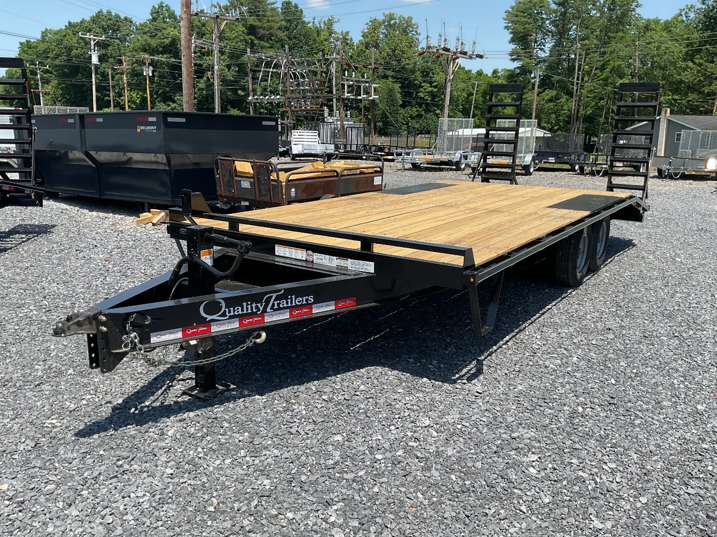 New 2024 Quality Trailers Gen-P Deckover Trailer/Equipment Trailer 96 ...