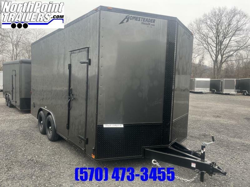 New 2024 Homesteader Trailer Homesteader 8x16 V-Nose - 7'6" Interior ...