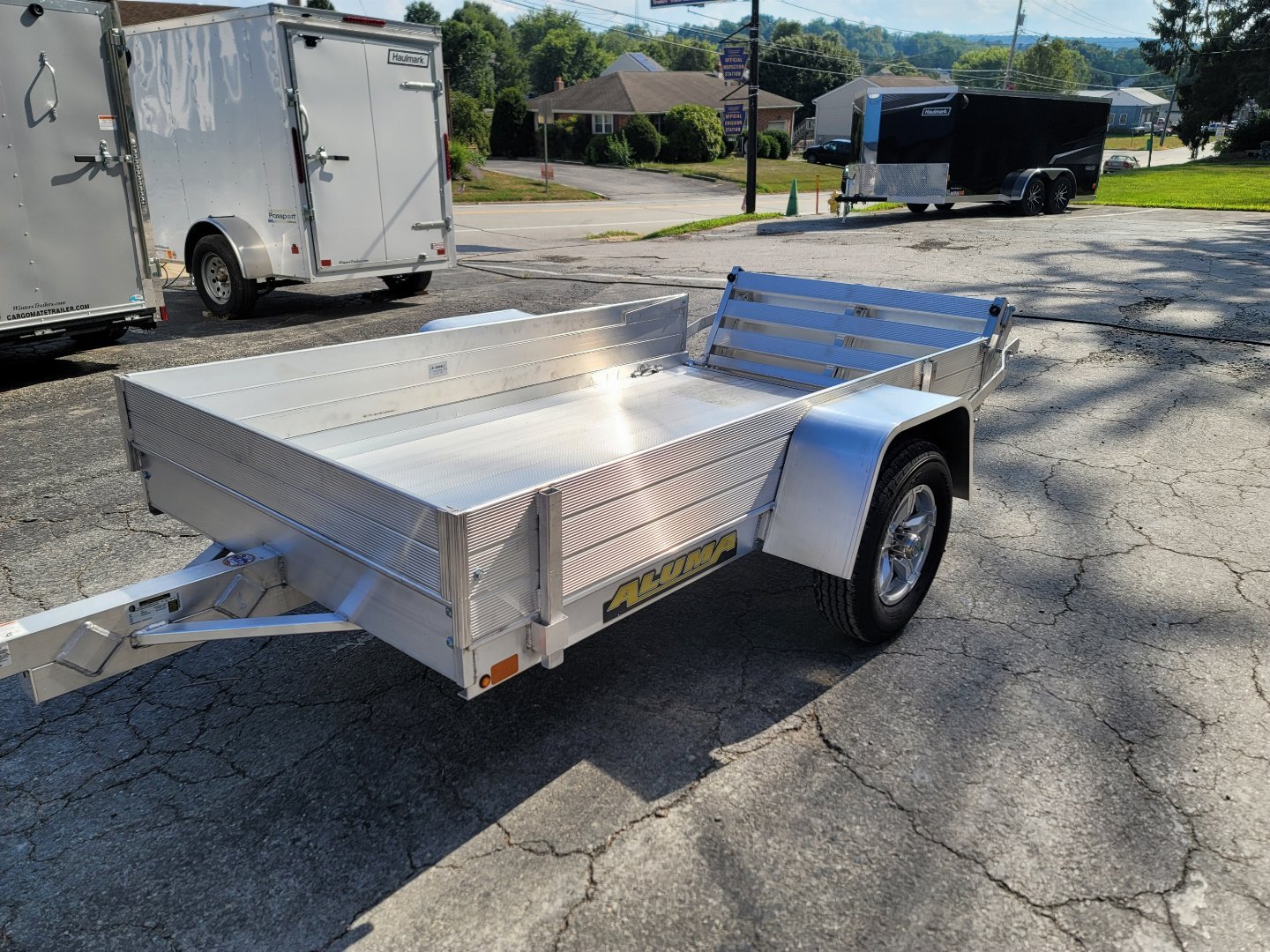 New 2025 ALUMA 54X8' UTILITY WITH TAILGATE Utility Trailer | East ...