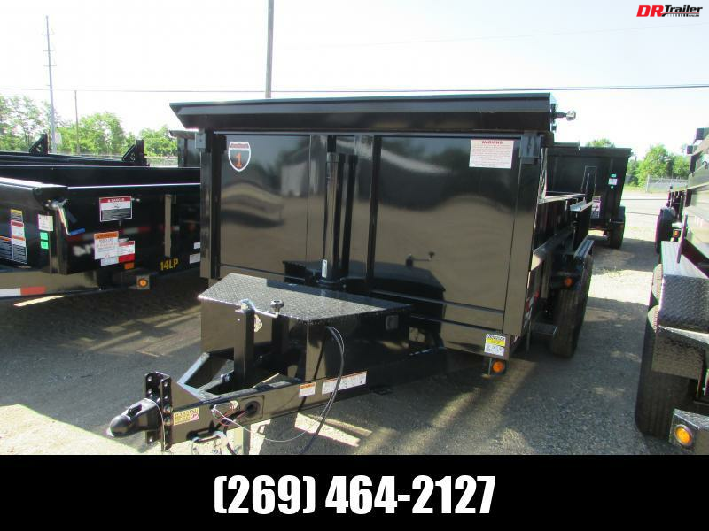 New 2024 Interstate Trailers 14' 14K GVWR TELESCOPIC LIFT DUMP TRAILER ...