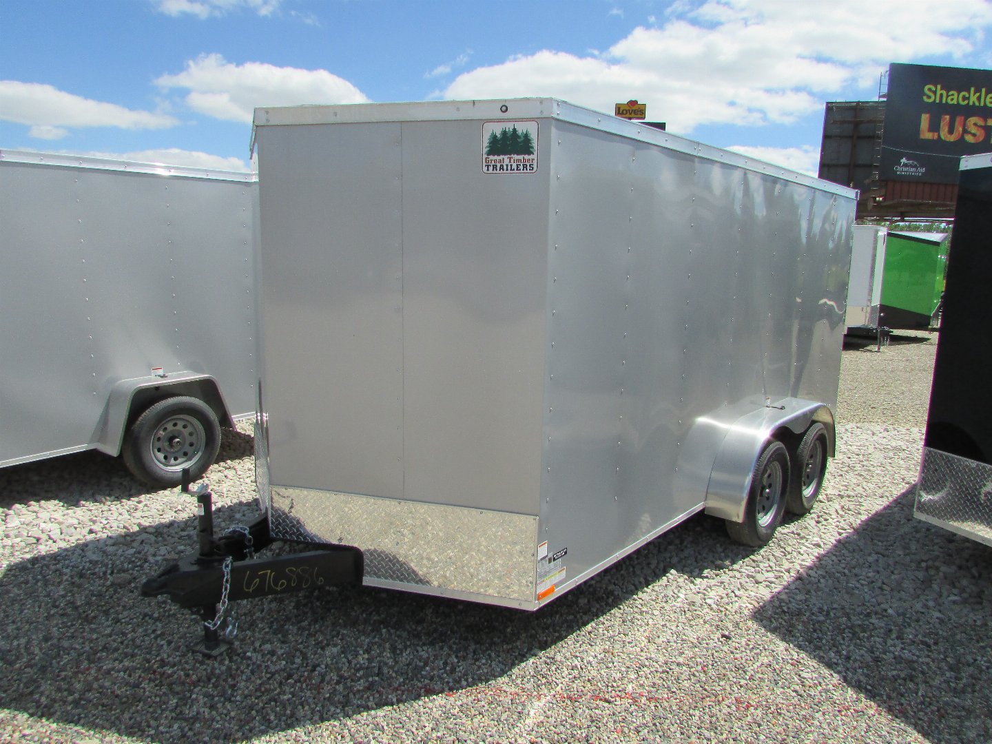 New 2024 RC Trailers 7' X 14' R RGT ENCLOSED TRAILER Cargo / Enclosed ...