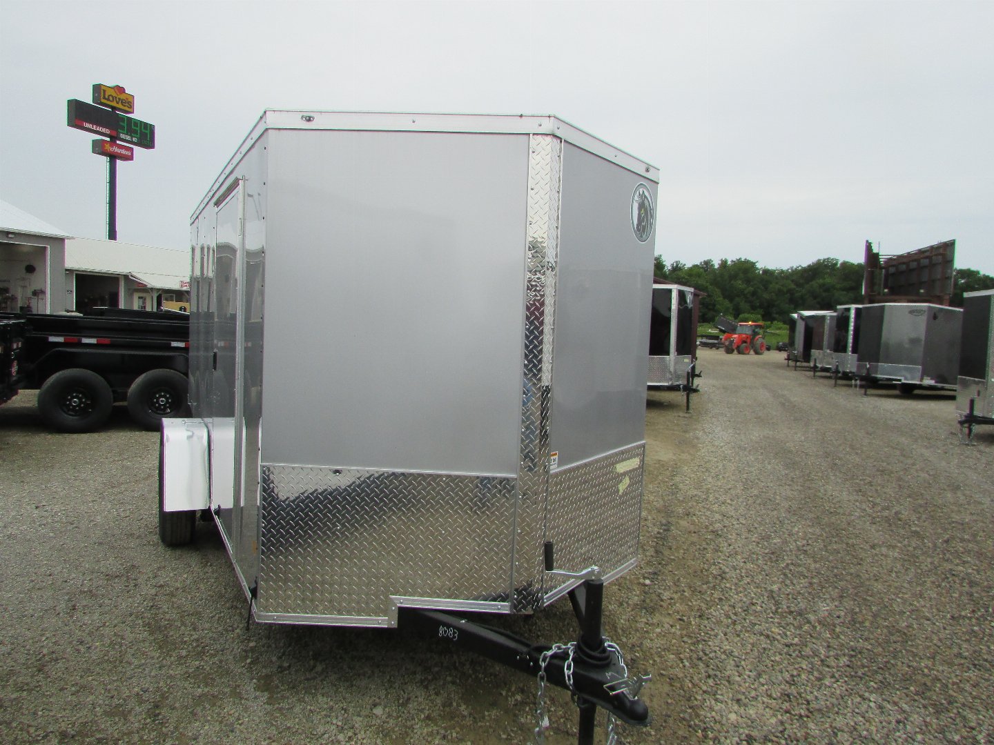 New 2024 Impact Trailers 6' X 12' BLACKOUT TRAILER WITH REAR RAMP Cargo ...