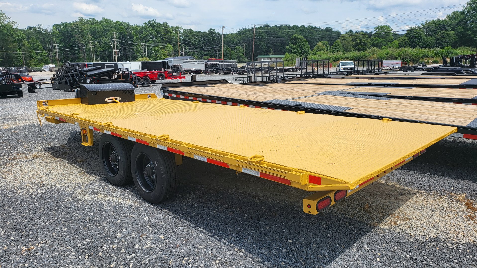 New 2024 Sure-Trac 8.5X22 15K HD POWER TILT DECKOVER TRAILER Tilt ...
