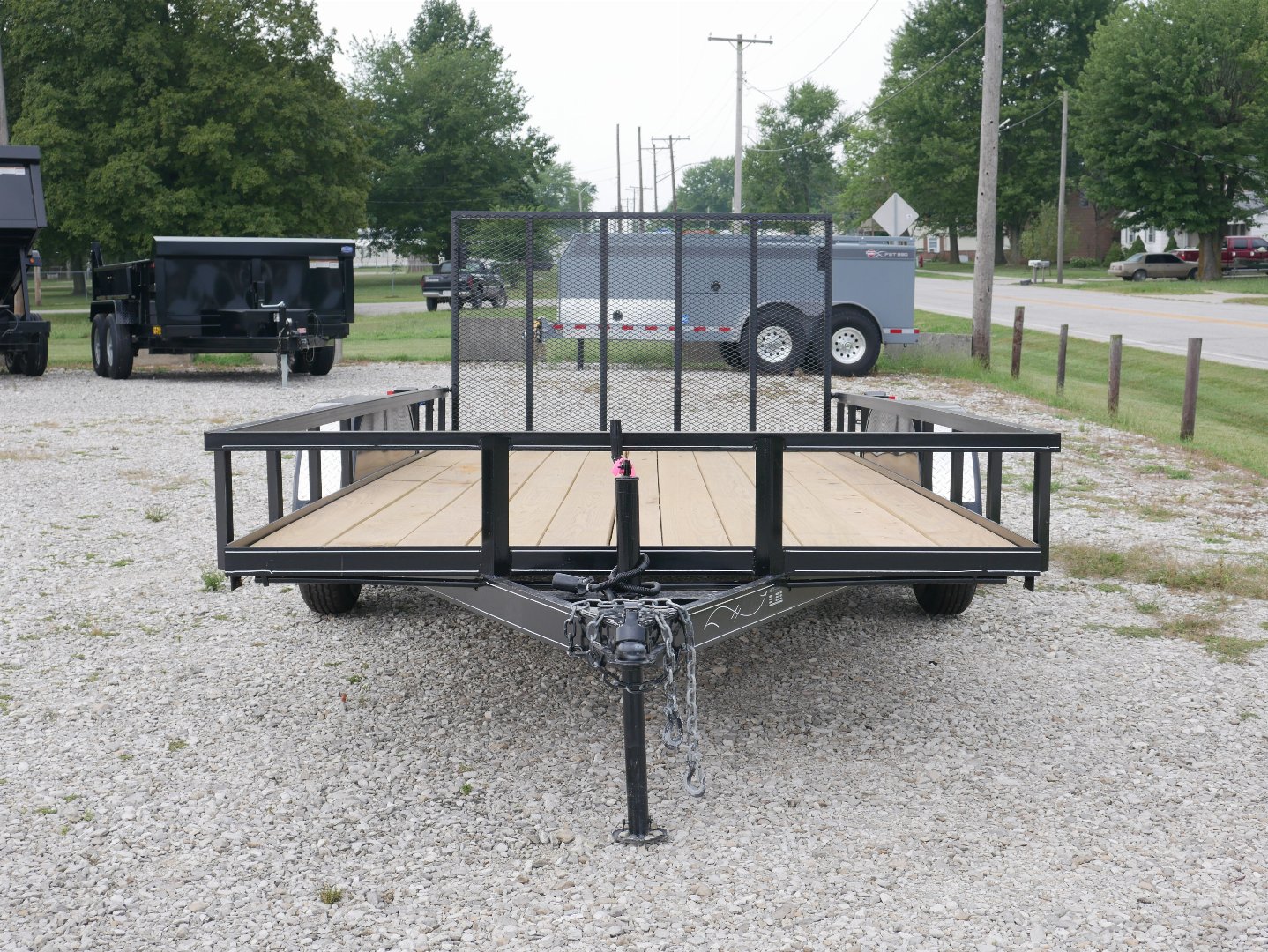 New 2024 Wesco UT-16 EW Utility Trailer | Elnora Indiana