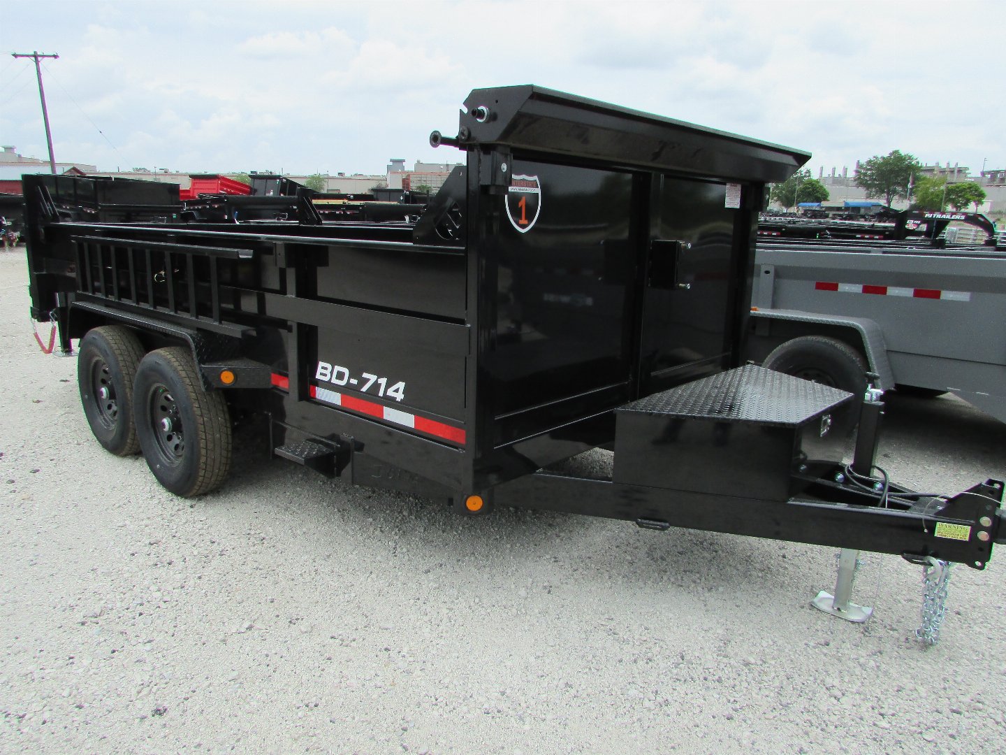 New 2024 Interstate Trailers 14' 14K GVWR DUMP TRAILER Dump Trailer ...