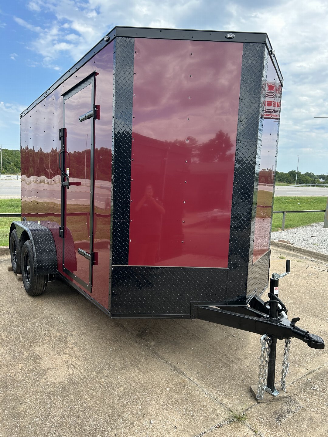 New 2024 FGT 6x12 Tandem Axle Cargo / Enclosed Trailer | Tulsa Oklahoma