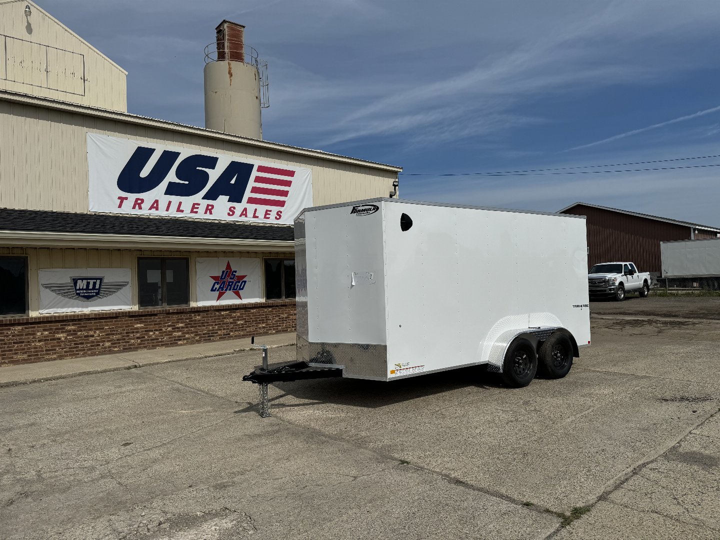 New 2024 FORMULA TRAILERS Traverse 7x14 Ramp Door + 6" Cargo / Enclosed ...