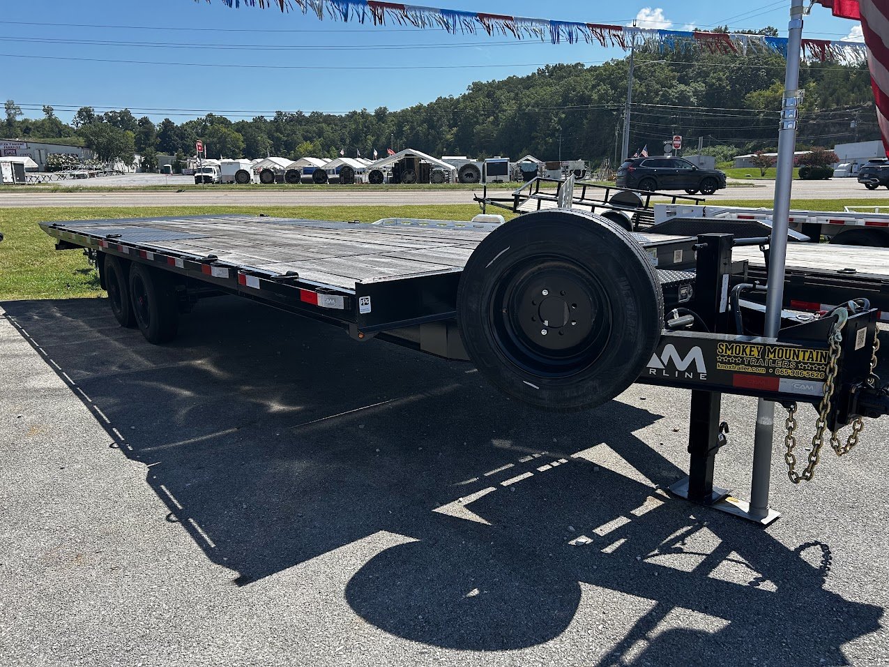 New 2024 Cam Superline 8 CAM Deckover Tilt 20+4 Equipment Trailer ...