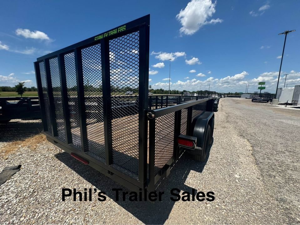 New 2024 Stanley Trailers 83X16 EXPANDED METAL SIDES Utility Trailer ...