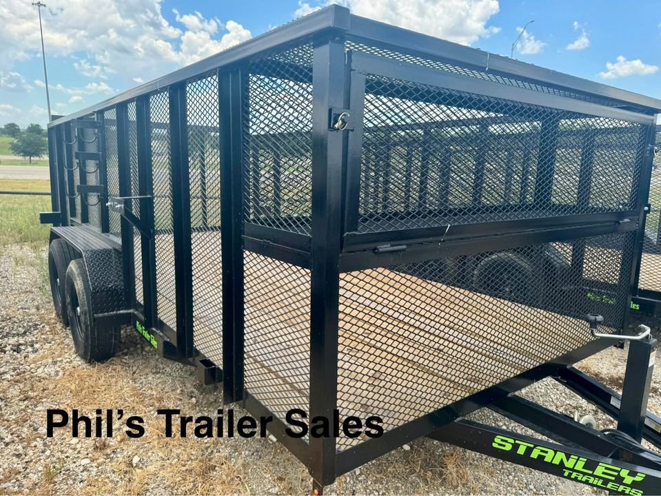 New 2024 Stanley Trailers 83X16 LANDSCAPE TRAILER Utility Trailer 6K ...
