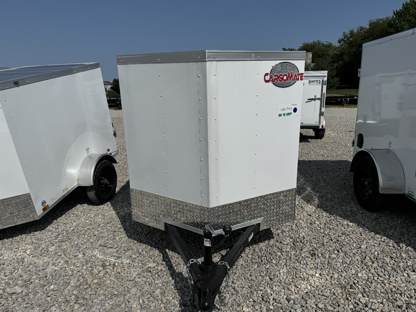 New 2025 CARGO MATE SSV58SA Cargo / Enclosed Trailer 5X8 SA SWING DOOR ...