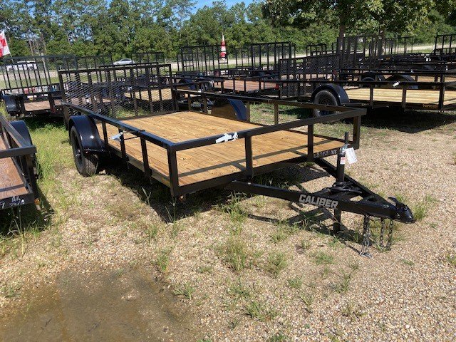 New 2024 Caliber Trailer Mfg 6.6x14 w/Dove Tail SA AG654 Utility ...