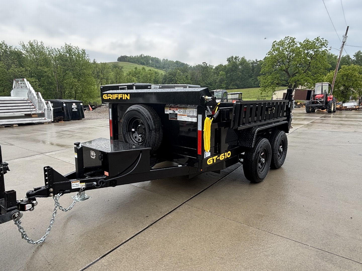 New 2025 Griffin Trailers GT 6X10 Low Profile Dump Trailer - 9990# GVWR ...