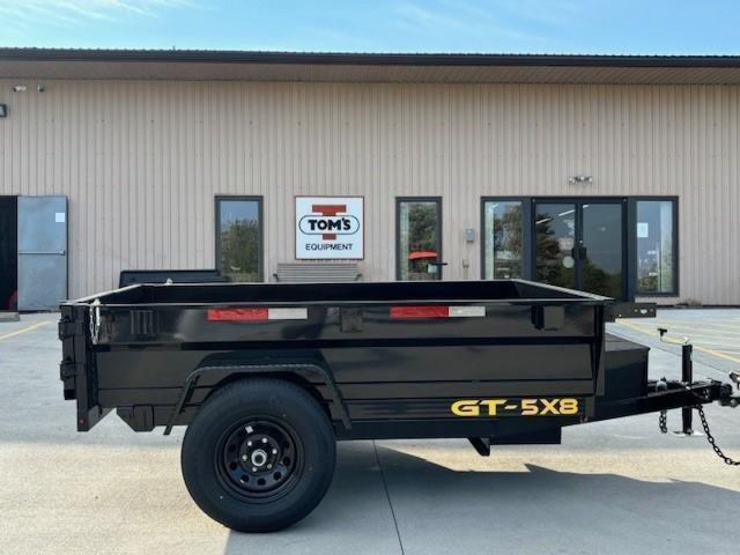 New 2025 Griffin Trailers GT 5X8 Single Axle Dump Trailer - 5200# GVWR ...