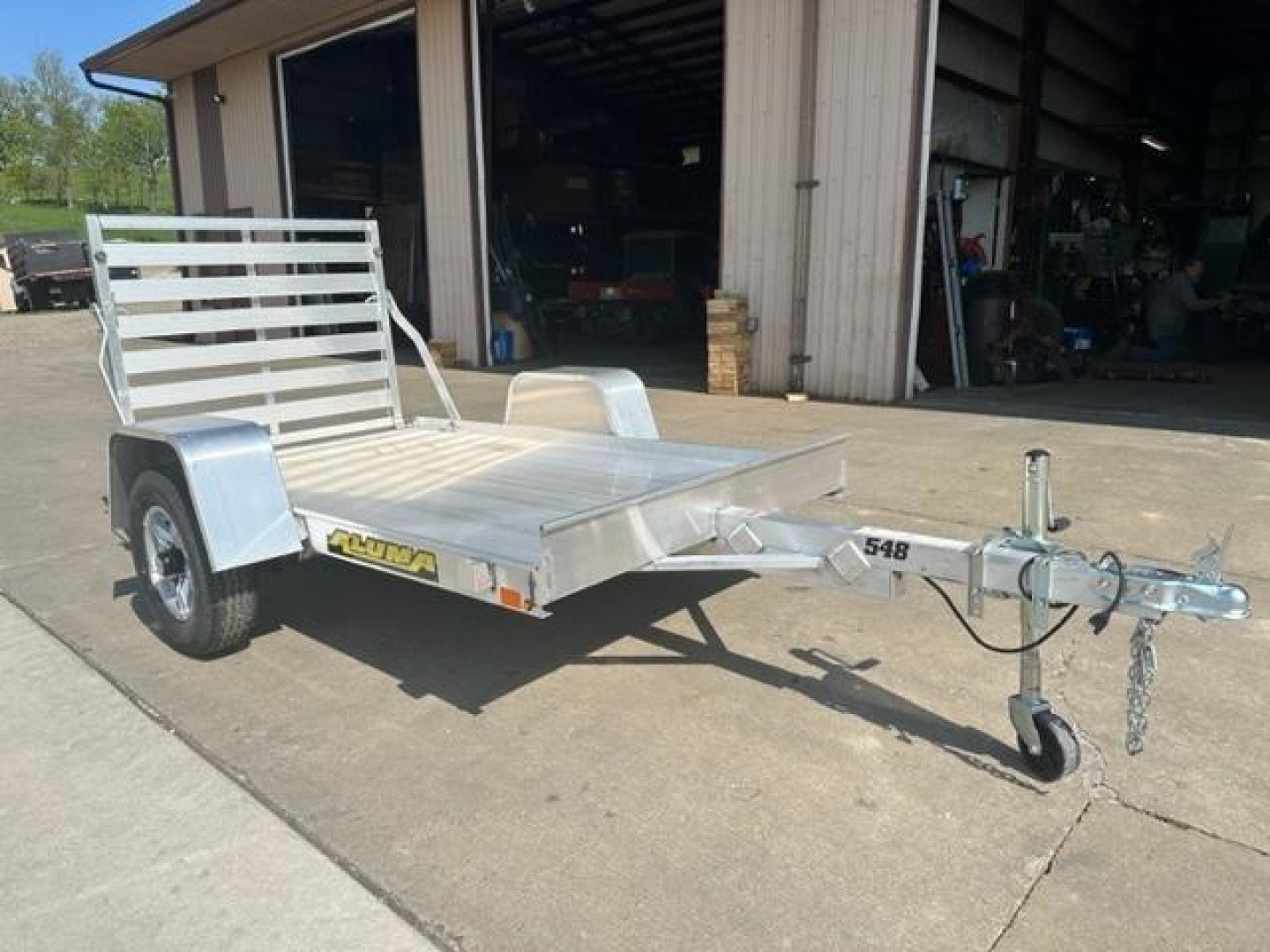 New 2026 Aluma Trailers 548 Aluminum Utility Trailer w/ Ramp - 2000 ...