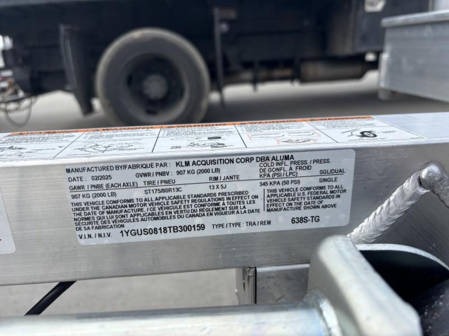 New 2026 Aluma Trailers 638 Aluminum Utility Trailer W/ Ramp 2000# GVWR ...