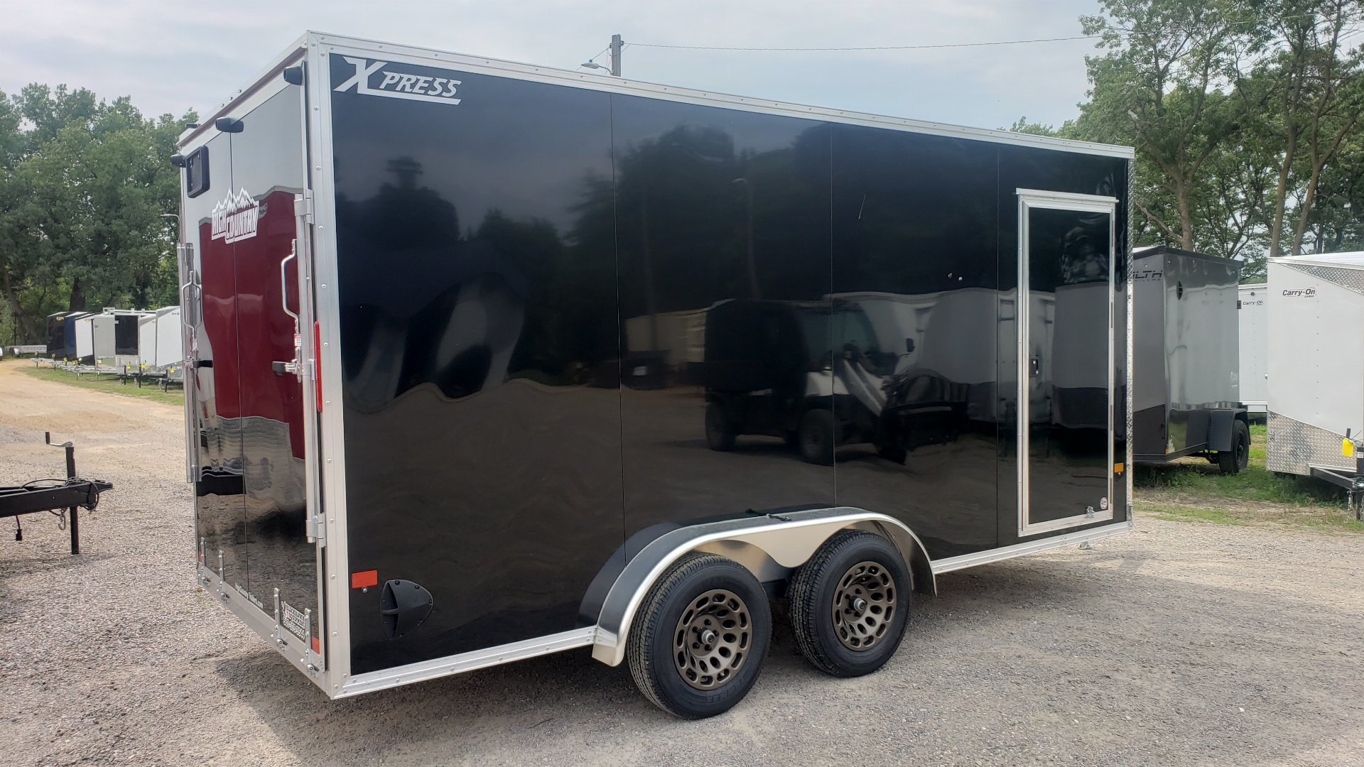 New 2025 High Country Trailers 7.4x16 Aluminum Enclosed Cargo ...