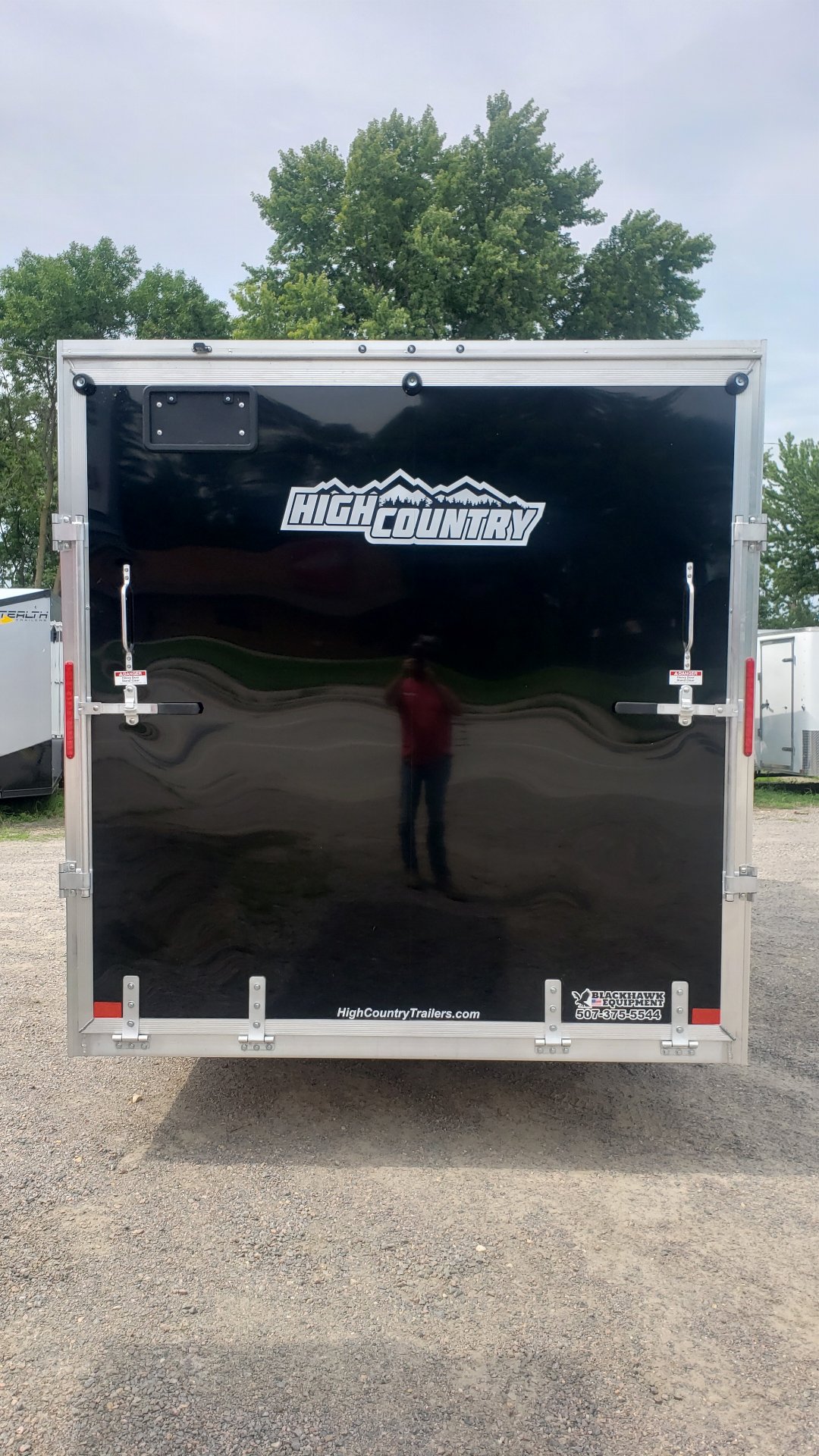 New 2025 High Country Trailers 7.4x16 Aluminum Enclosed Cargo ...