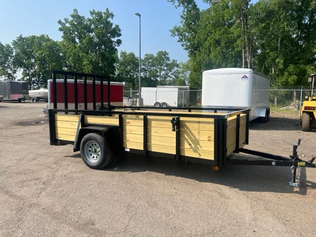 New 82" X 12' Single Axle Open Utility Trailer | Waterford Michigan