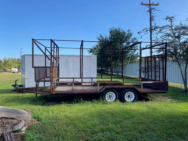 Used 2002 Homemade 8x20 Utility Trailer | Pearl River Louisiana