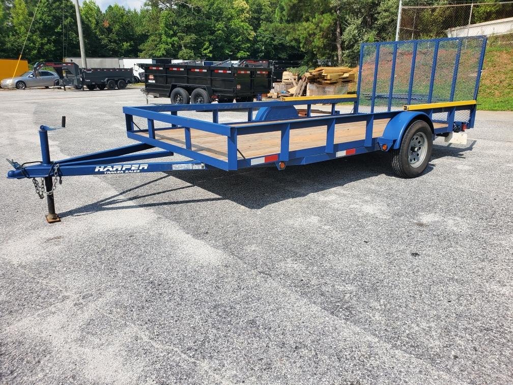 Used PRE-OWNED 2023 7X14 SINGLE AXLE UTILITY TRAILER | Carrollton Georgia Used PRE-OWNED 2023 7X14 SINGLE AXLE UTILITY TRAILER | Carrollton Georgia