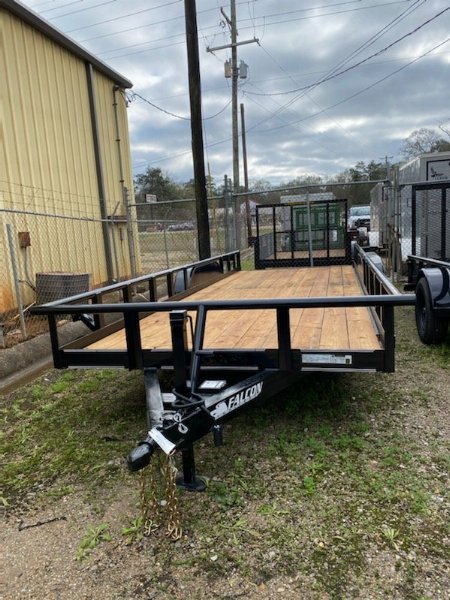 New 2024 Falcon Trailers 18x06.10 TA Utility Trailer | Covington Louisiana