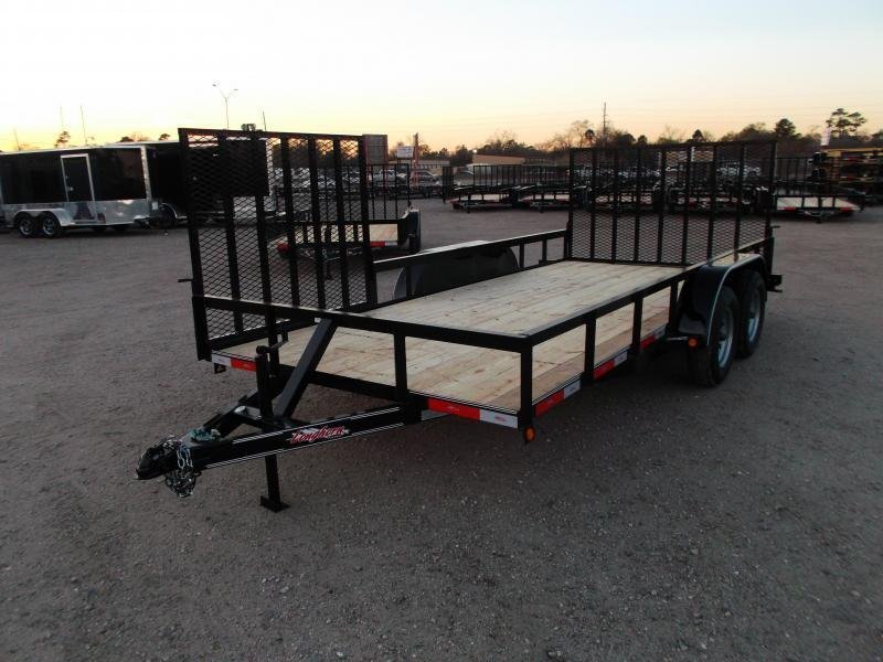 New 2024 J&C Trailers 83x16 Utility Trailer / ATV Trailer / Side by ...