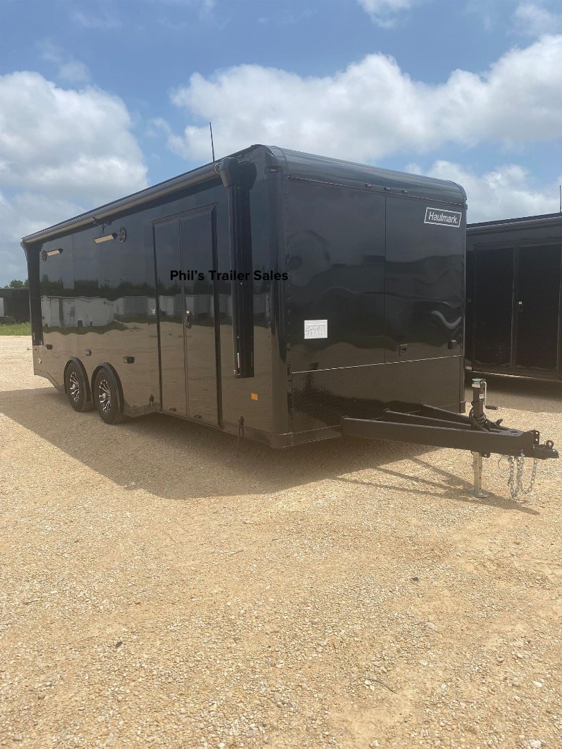 New 2025 HAULMARK NEW 85X24 EDGE ENCLOSED CAR RACE TRAILER / ELECTRIC ...
