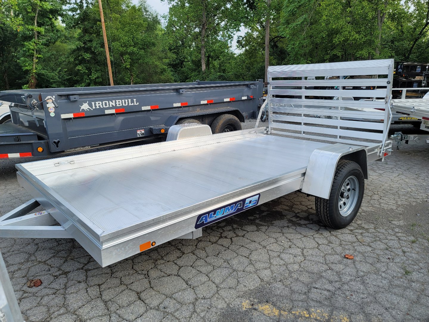 New 2025 Aluma 7812 esa Utility Trailer | Lenoir City Tennessee