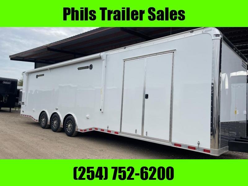New 2024 HAULMARK NEW 85X34 EDGE ENCLOSED CAR RACE TRAILER ELECTRIC ...