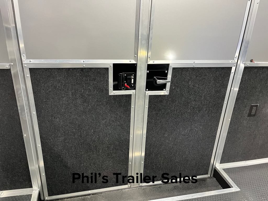 New 2024 HAULMARK NEW 85X34 EDGE ENCLOSED CAR RACE TRAILER ELECTRIC ...