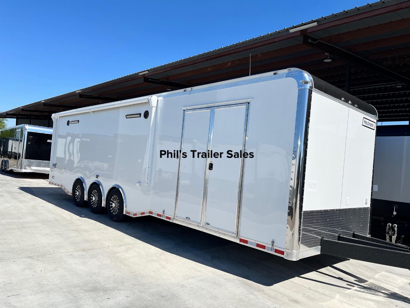 New 2024 HAULMARK NEW 85X34 EDGE ENCLOSED CAR RACE TRAILER ELECTRIC ...