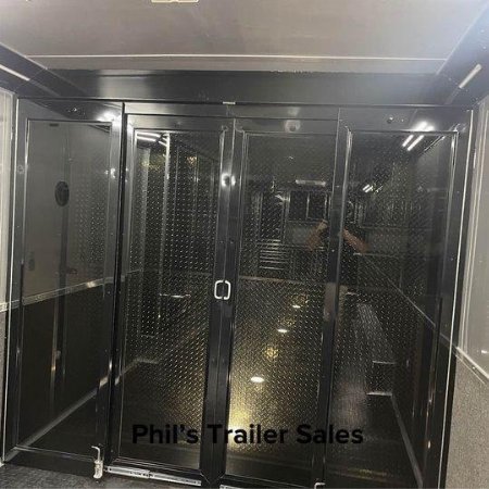 New 2024 HAULMARK NEW 85X34 EDGE ENCLOSED CAR RACE TRAILER ELECTRIC ...