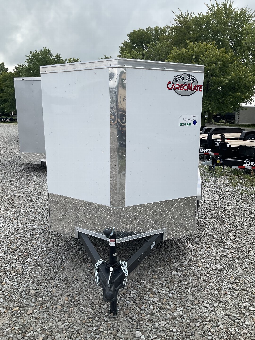 New 2025 CARGO MATE EHW58SA Cargo / Enclosed Trailer 5X8 SA DOUBLE DOOR ...