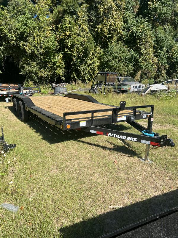 New 2023 PJ TRAILERS 102X20TA BUGGY/CARHAULER Equipment Trailer ...