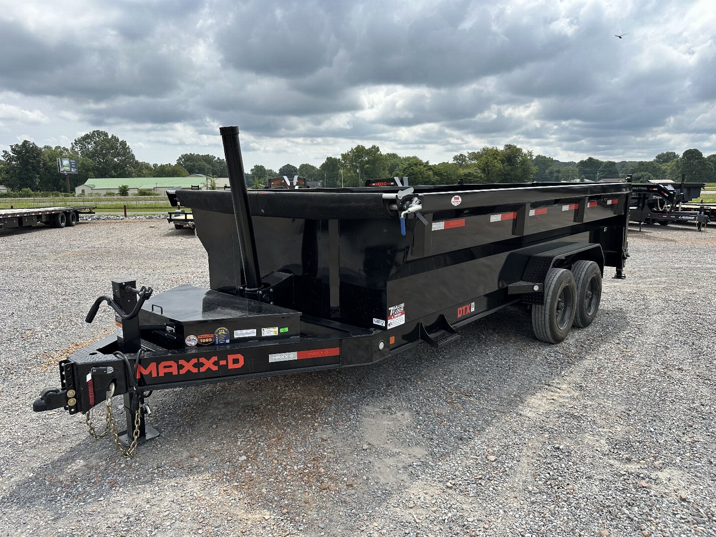 New 2025 MAXXD 16' x 83" 16k Telescopic Dump Trailer *FLARE SIDES ...