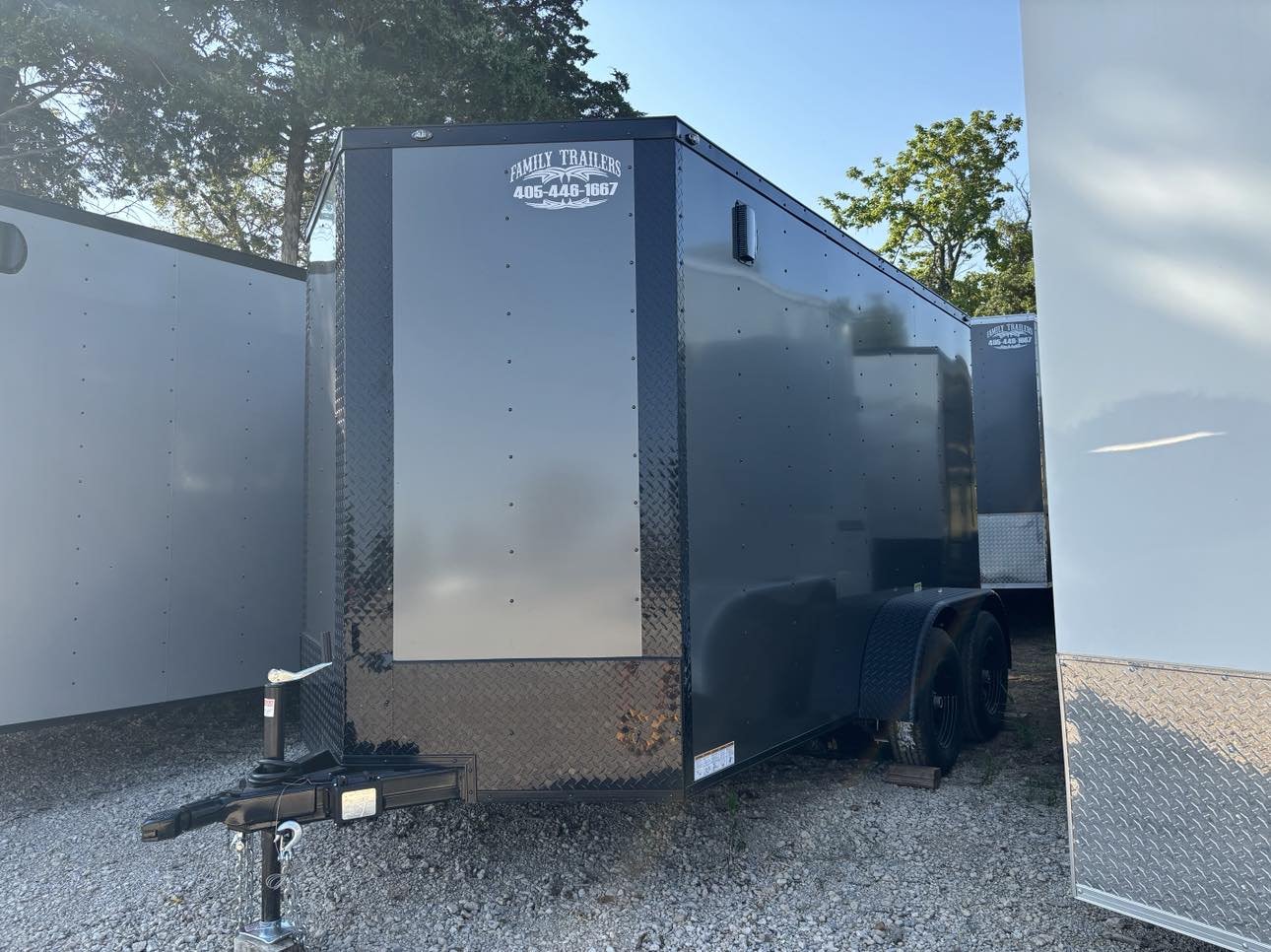 New 2024 FGT 6x12 Tandem Axle Cargo / Enclosed Trailer | Tulsa Oklahoma