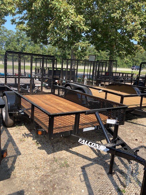 New 2025 Falcon Trailers 5x10 SA Utility Trailer | Pearl River Louisiana