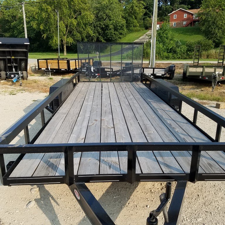 New 2025 MEB 82 x20 Utility Trailer w/ramp gate 7000# | Seneca Illinois