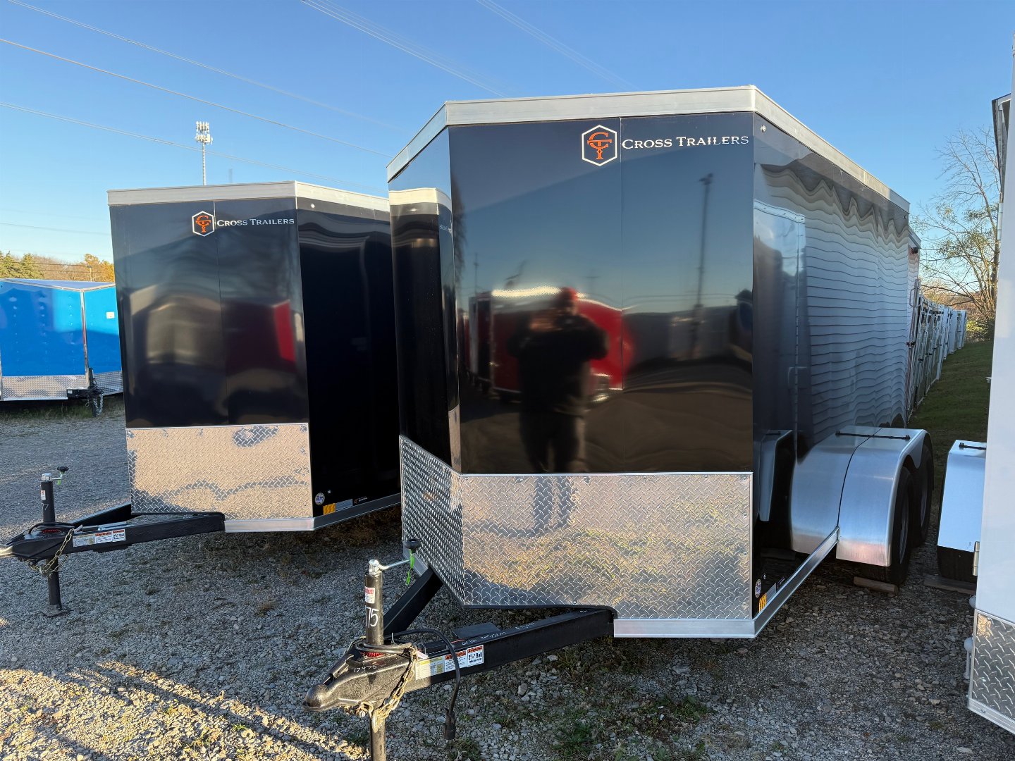 New 2025 6 x 12 Tandem Cross Trailers Cargo / Enclosed Trailer with ...