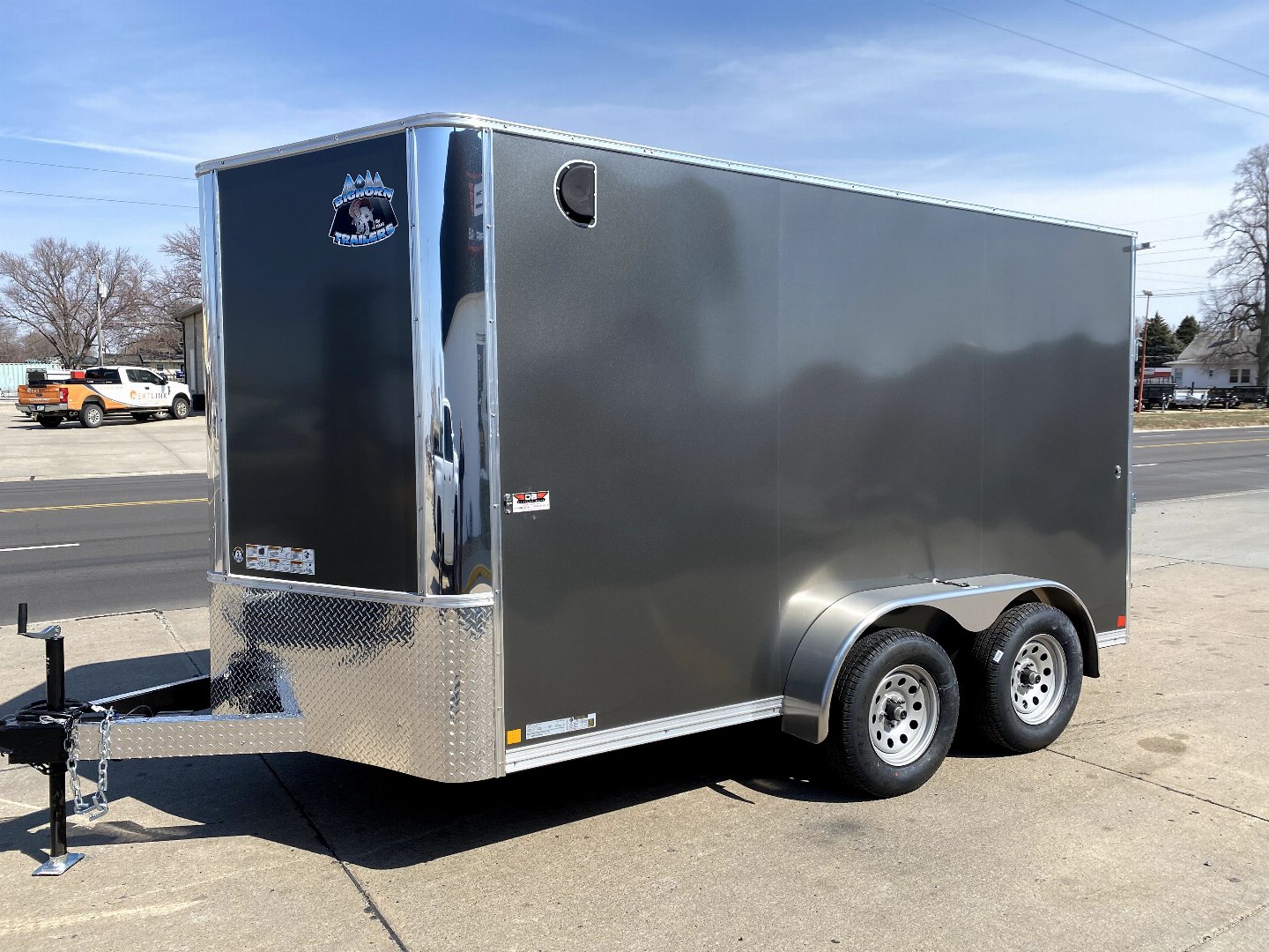 New 2025 R&M MANUFACTURING 7X12 Contractor Cargo / Enclosed Trailer ...