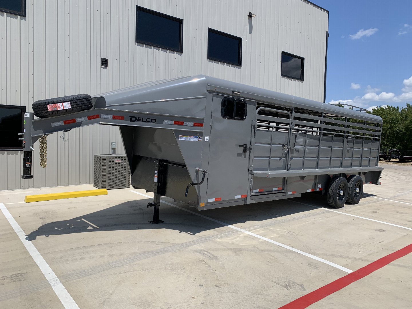 New 2025 DELCO TRAILERS M824 Stock / Stock Combo Trailer | Paris Texas