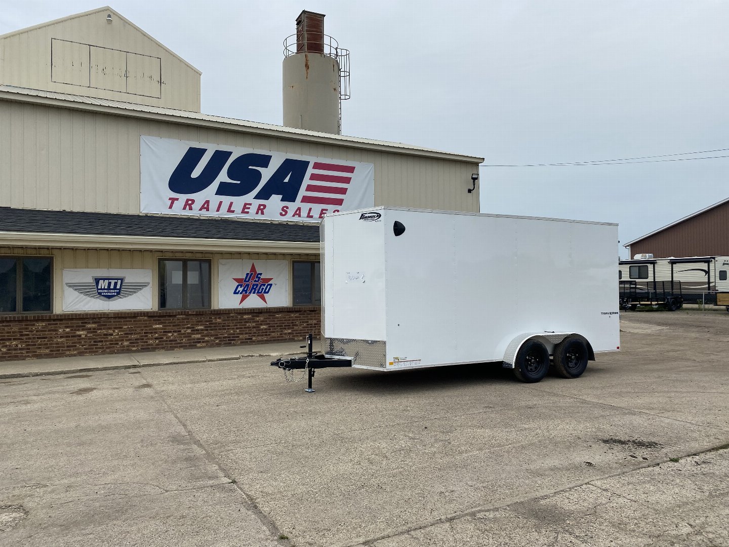New 2024 FORMULA TRAILERS Traverse 7x16 Ramp Door 6'6" Interior Height ...