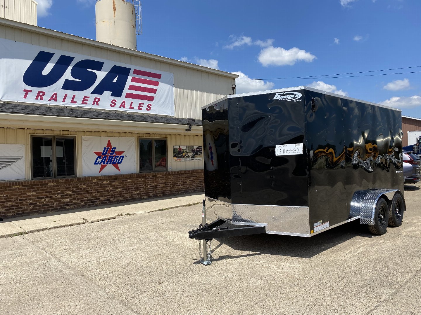 New 2024 FORMULA TRAILERS Traverse 7x14 Ramp Door + 6" Cargo / Enclosed ...