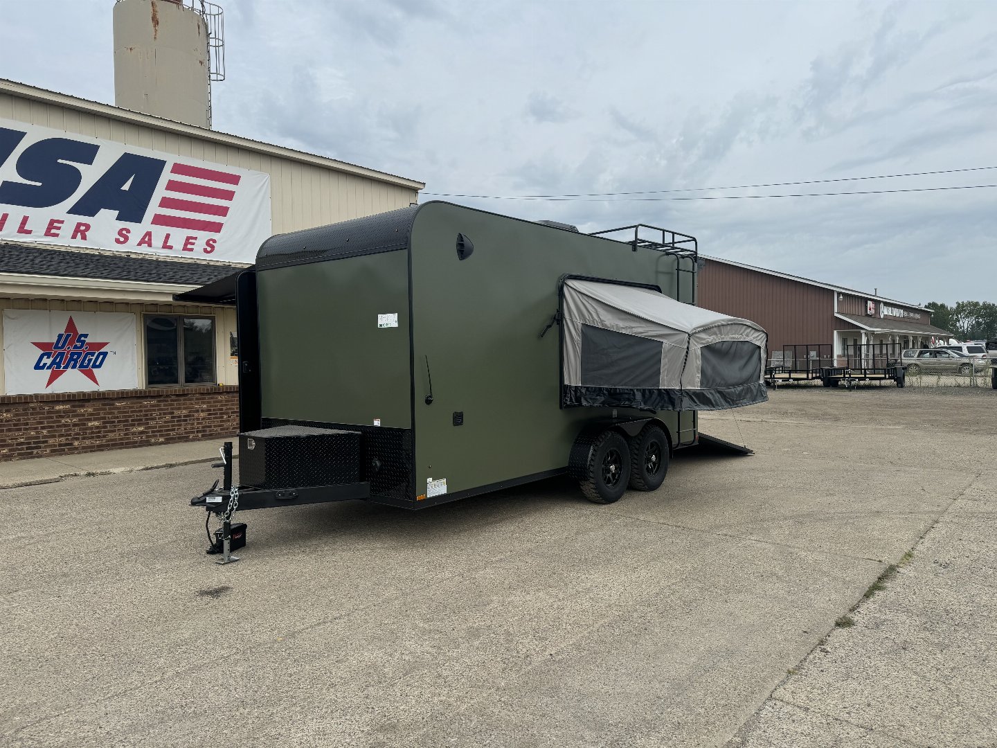 New 2025 US Cargo 7X16 Ascent Toy Hauler | Wayland Michigan