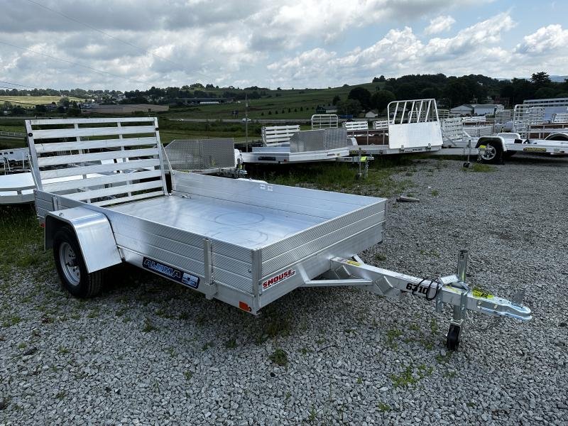 New 2025 Aluma 5'3" x 10 LW EDGE Utility w/ 12" Side Rack Kit | Mount ...