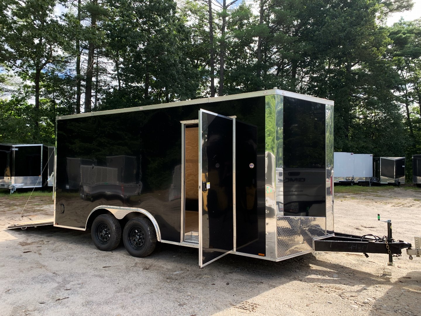 New 2024 SPARTAN 8.5X16 + 2ft V nose/ 7' Int Height/ .080 Polycore ...