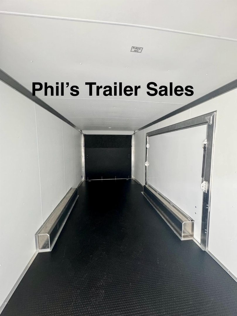 New 2025 E-Z HAULER 8.5X24 Cargo / Enclosed Trailer V NOSE FINISHED ...